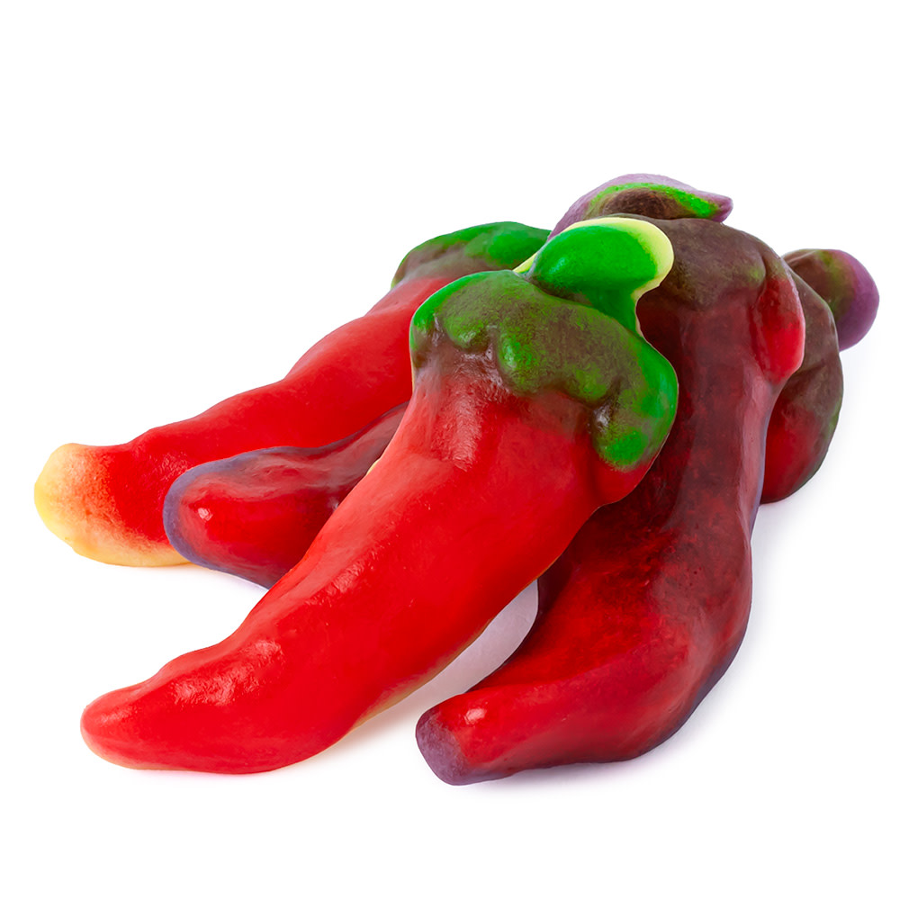 Vidal Gummy Fire Peppers | Nassau Candy