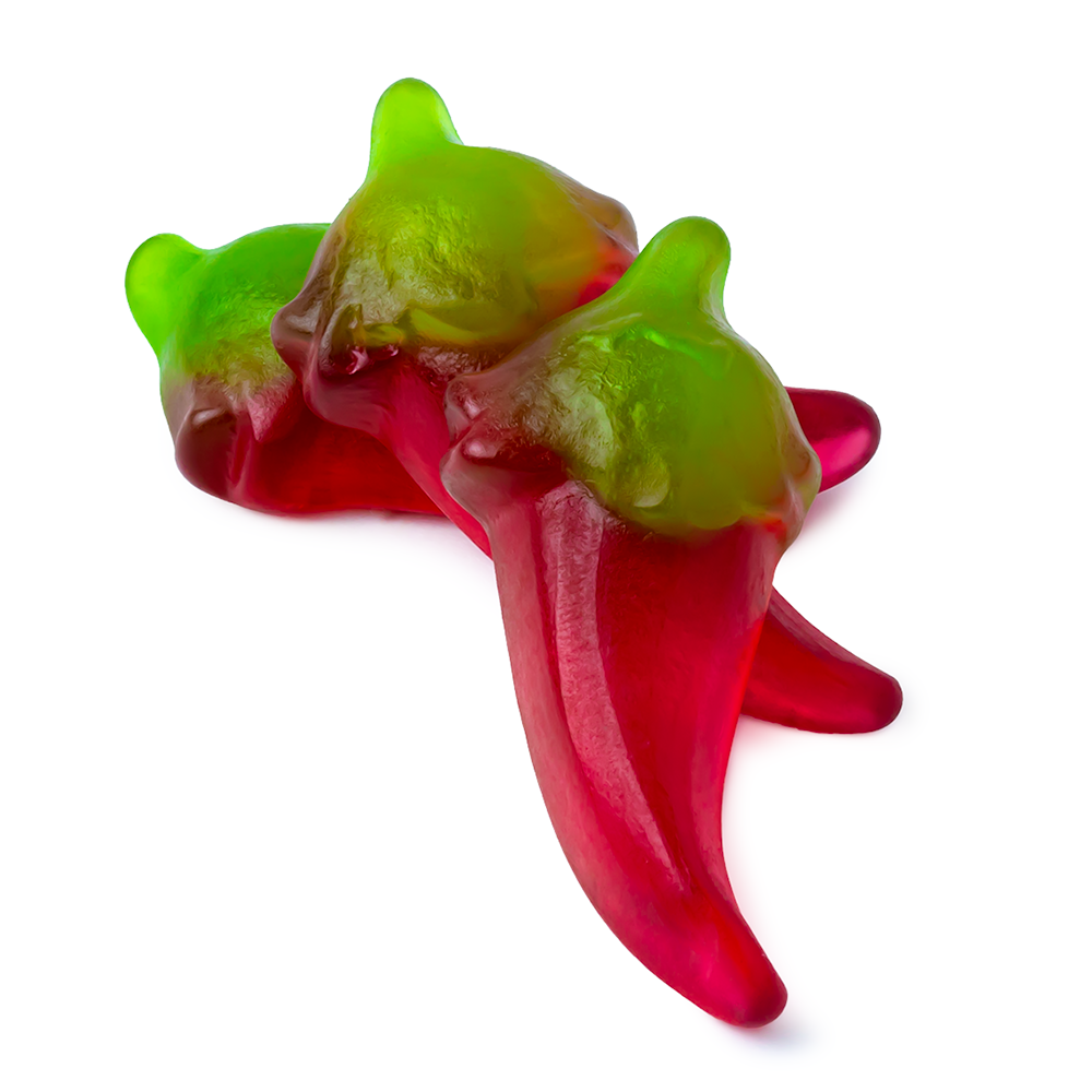 Clever Candy Gummy Red Hot Chili Peppers | Nassau Candy