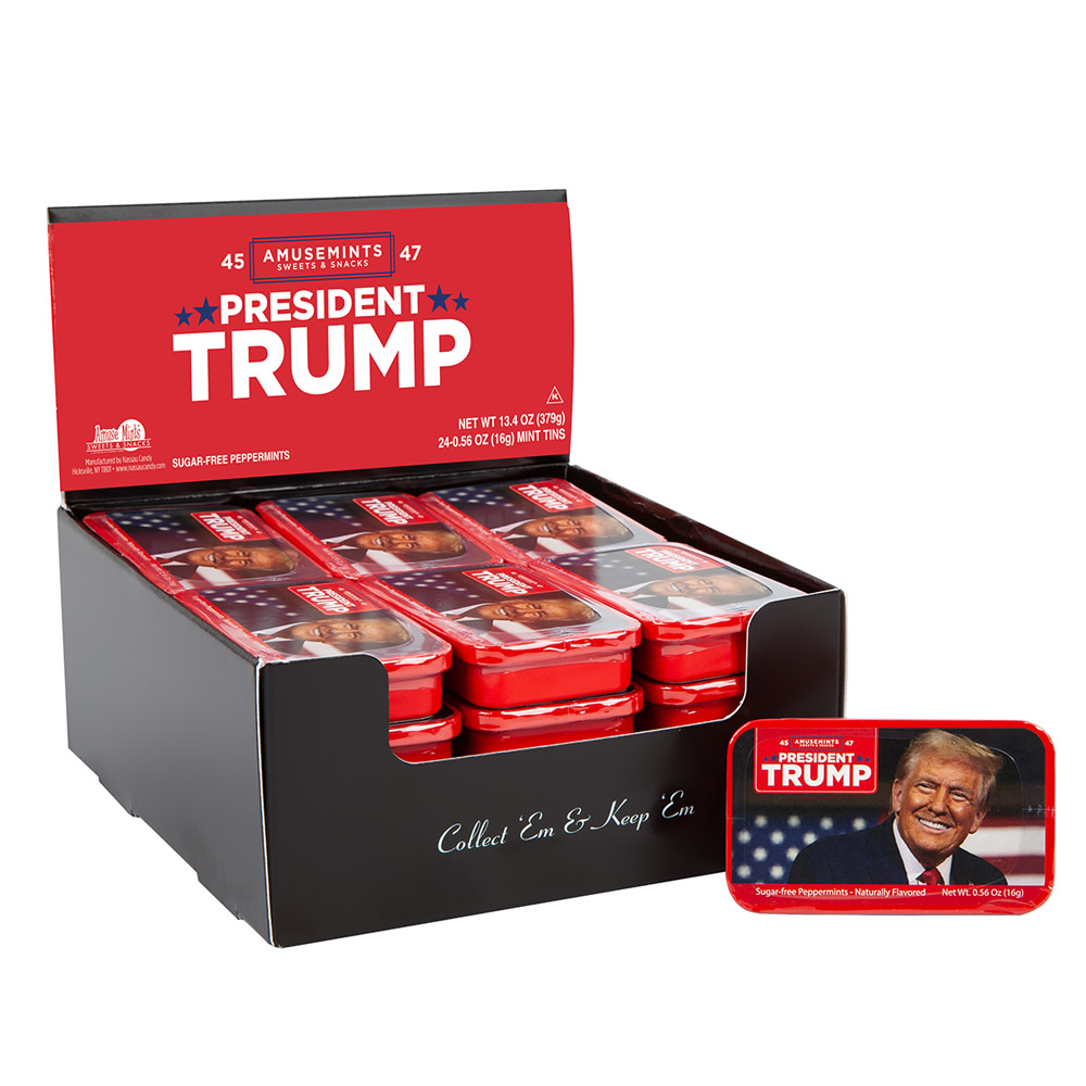 AmuseMints President Trump Mint 0.56 oz Tin