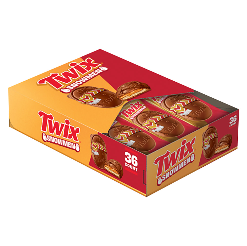 Twix Snowmen Singles 1.06 oz | Nassau Candy