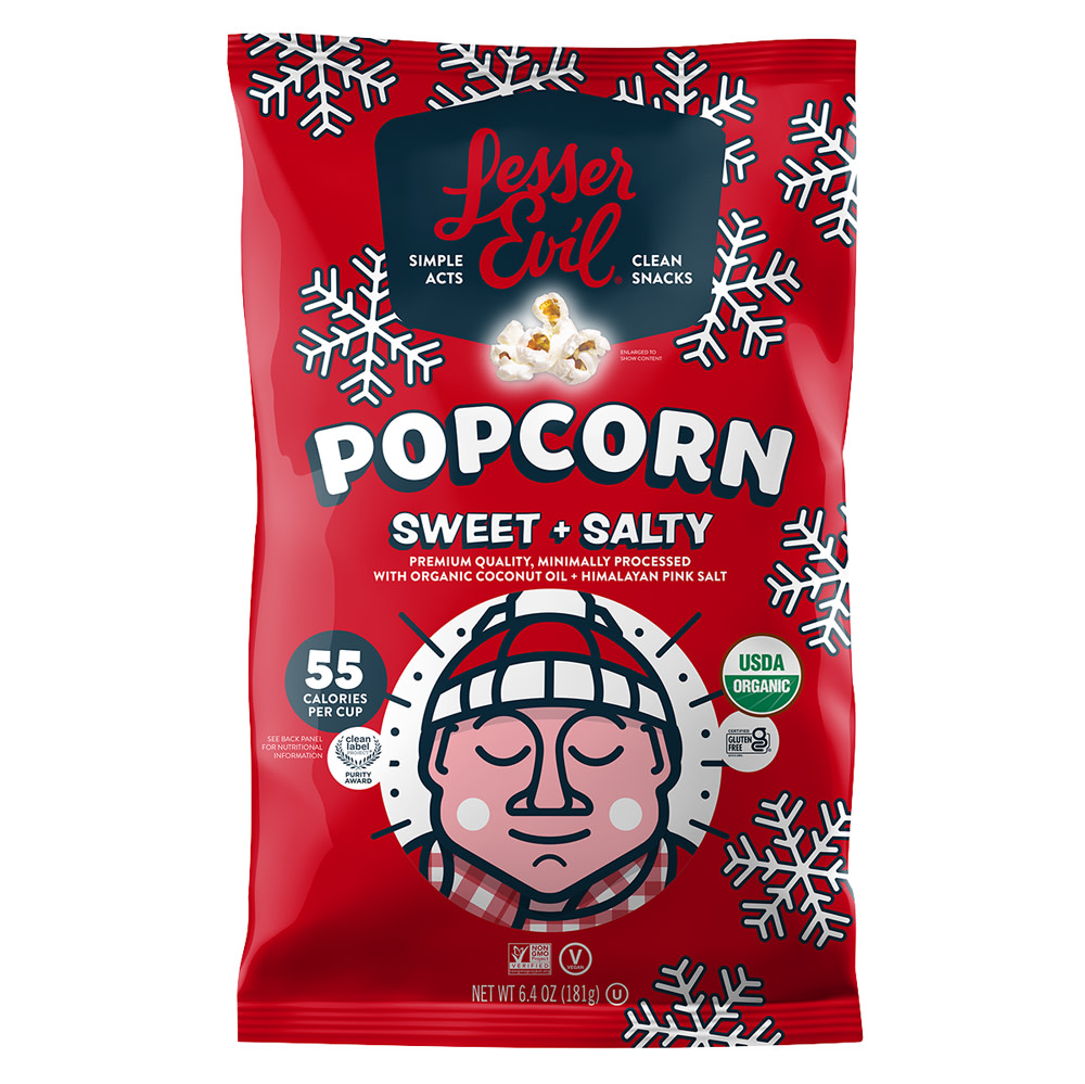 Lesser Evil Sweets & Salty Popcorn 6.4 oz Bag | Nassau Candy