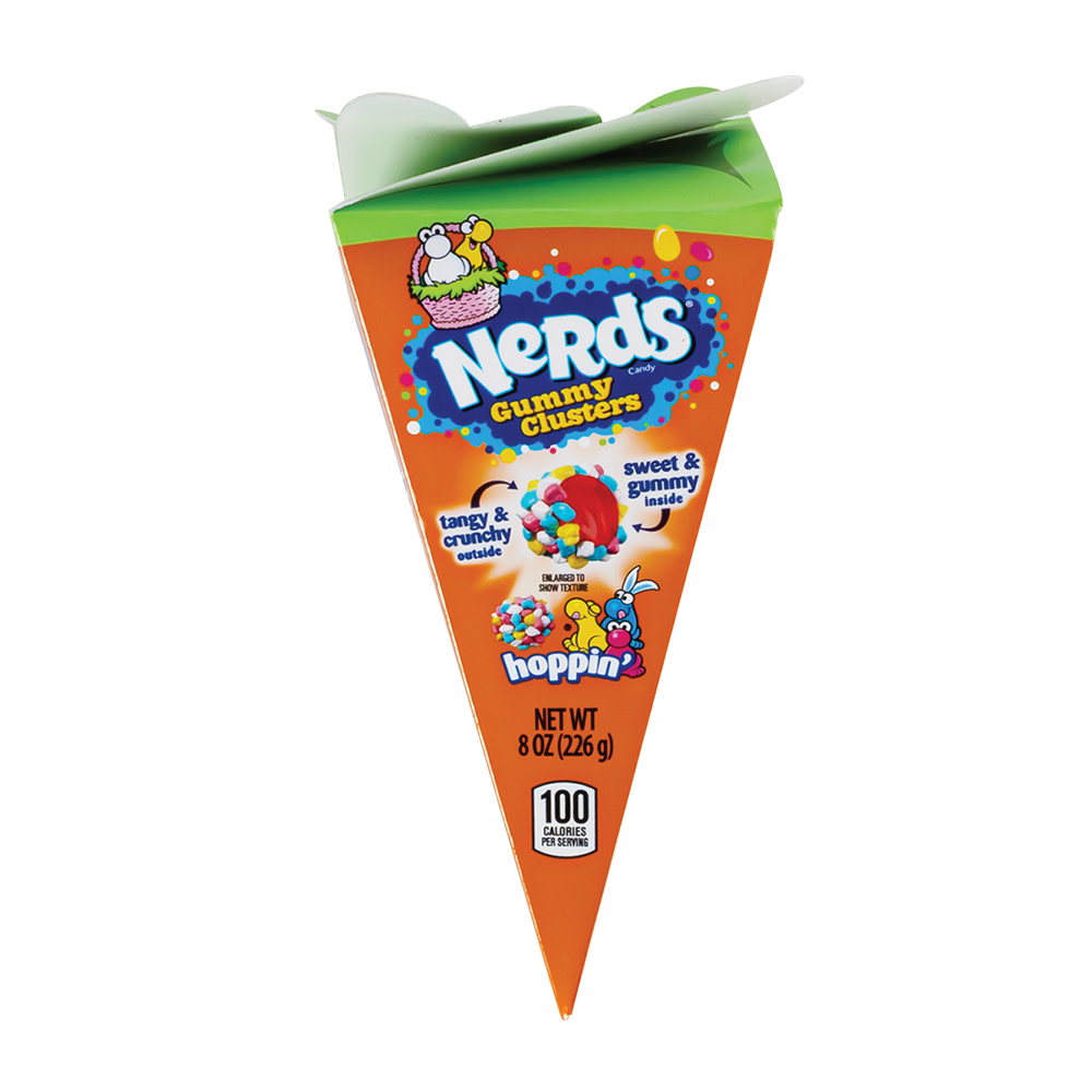 Nerds Gummy Clusters Easter Carrot 3 oz - Crunchy Gummy Candy ...