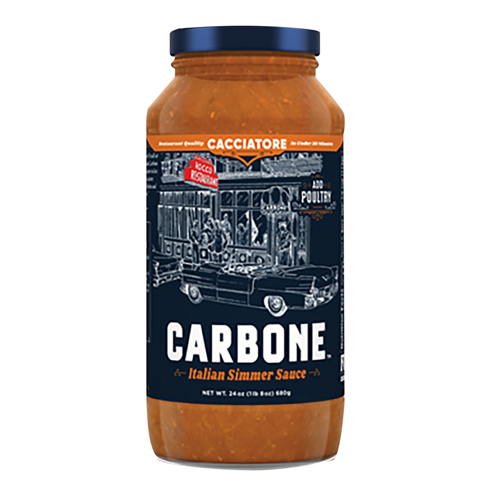 Carbone Italian Simmer Sauce Cacciatore 16 oz Jar | Nassau Candy
