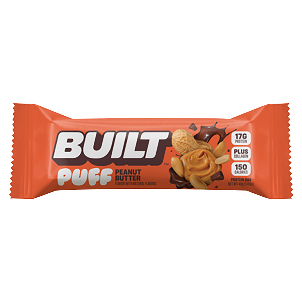 Built Puff Protein Bar Peanut Butter Cup 1.41 oz Bar | Nassau Candy
