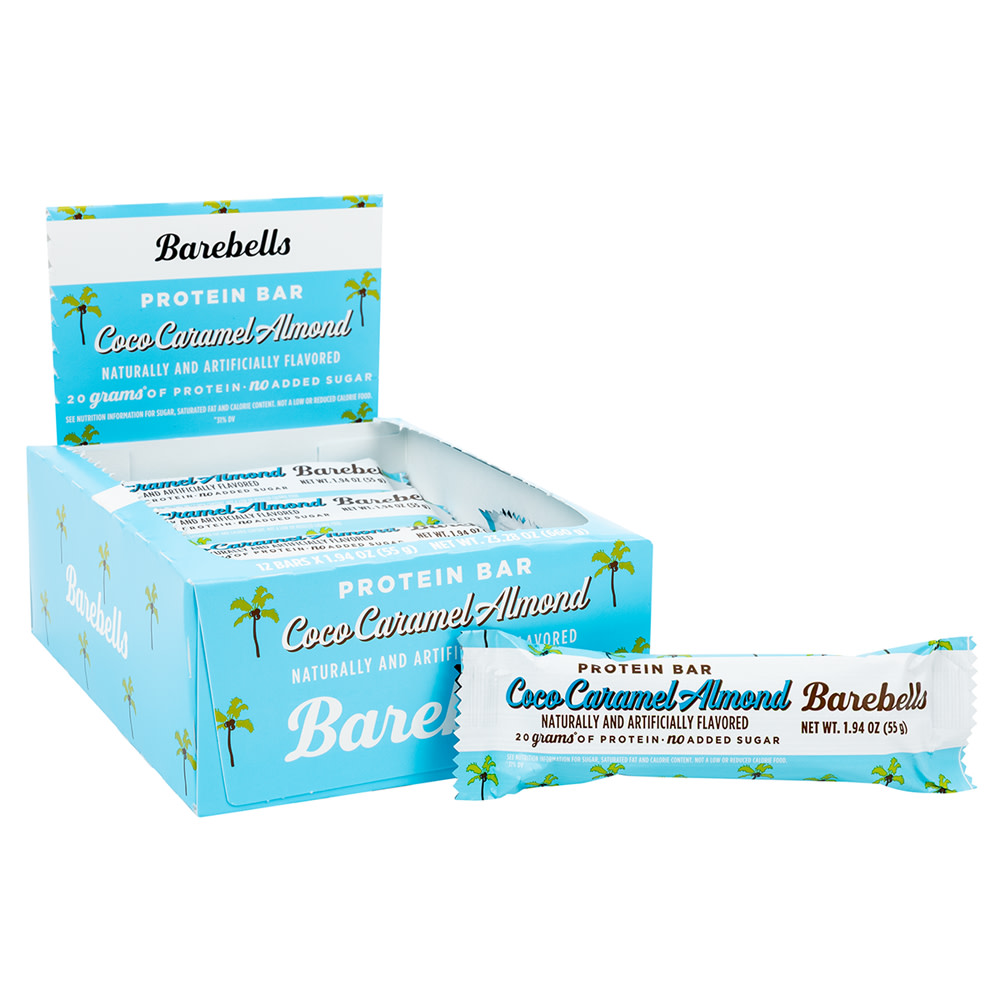 Barebells Coconut Caramel Almond Protein Bar 1.94 oz Bar | Nassau Candy