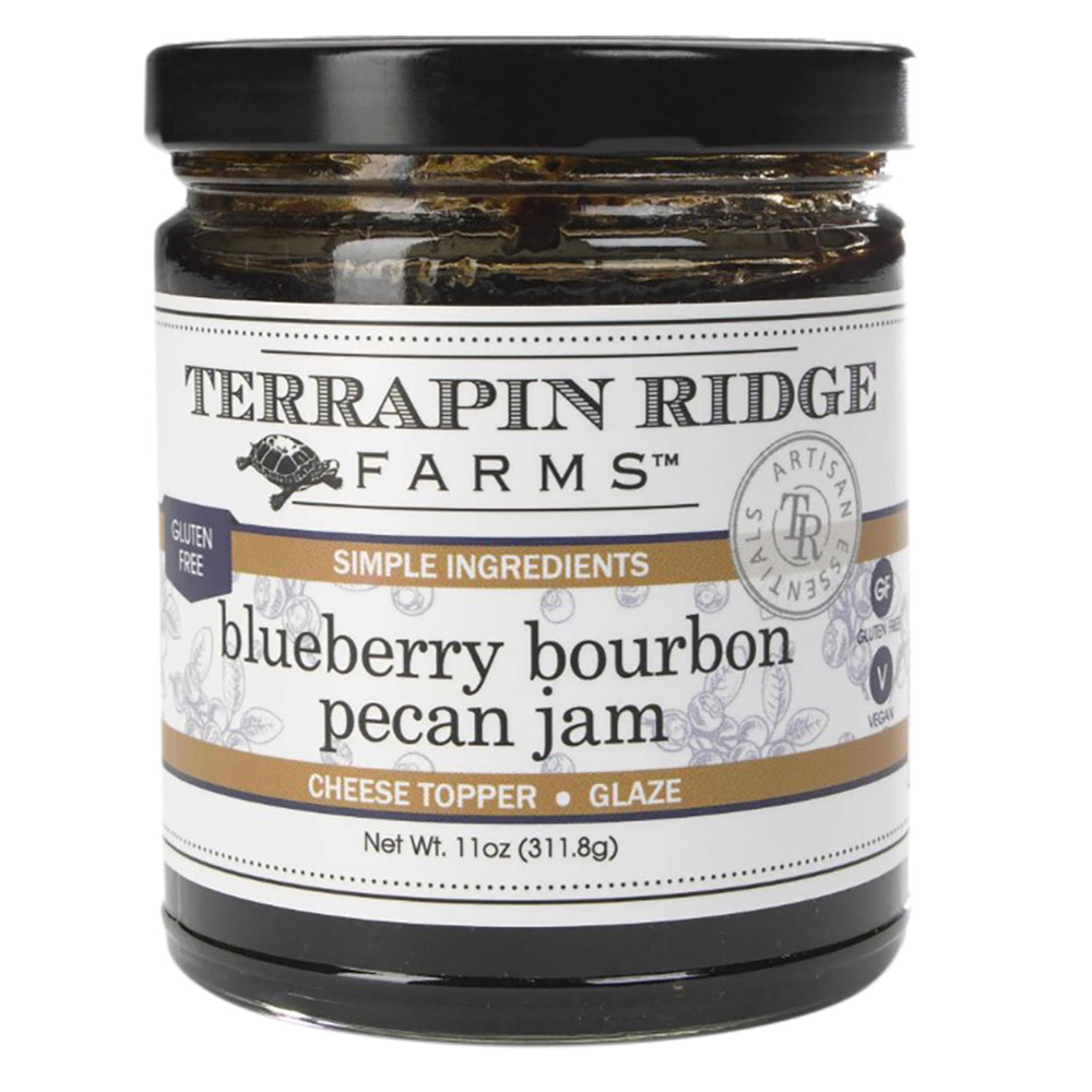 Terrapin Ridge - Blueberry Brbon Pecan Jam - 11oz | Nassau Candy