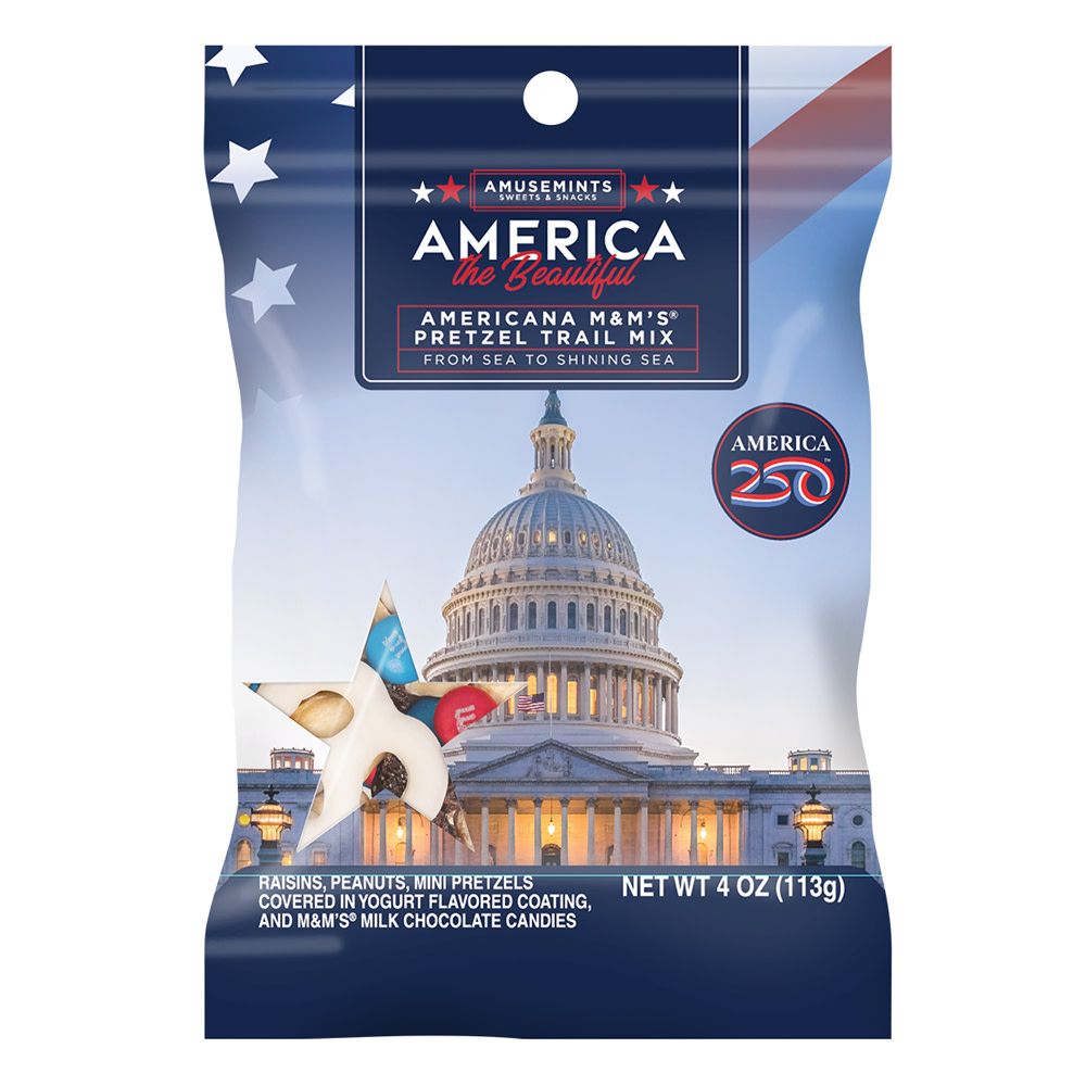 AmuseMints America 250 M&M’S Americana Snack Mix | Nassau Candy