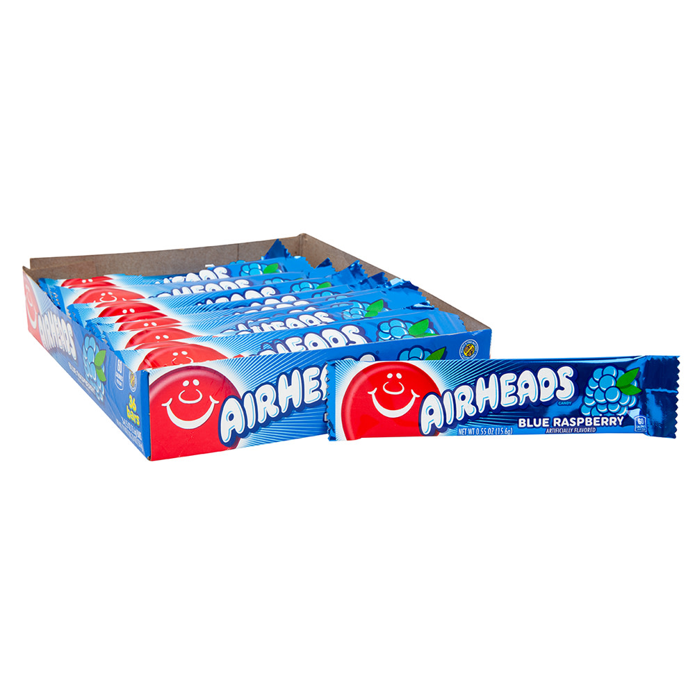Airheads Blue Raspberry 0.55 Oz | Nassau Candy