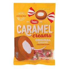 GOETZE'S CARAMEL CREAMS 6 OZ PEG BAG