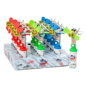 Light Up Airplane Candy Fan 0.53 oz | Nassau Candy