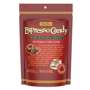 Bali's Best Espresso Candy 5.3 Oz Peg Bag | Nassau Candy