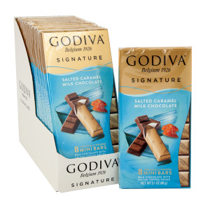 Godiva Milk Chocolate Caramel 3.1 oz Mini Bar | Nassau Candy