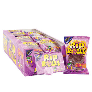 Sour Grape Rip Roll 1.4 oz | Nassau Candy