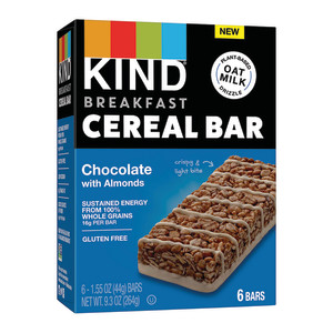 KIND Cereal Bars Dark Chocolate with Almonds Box | Nassau Candy