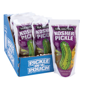 Van Holten's Garlic Pickle in a Pouch | Nassau Candy