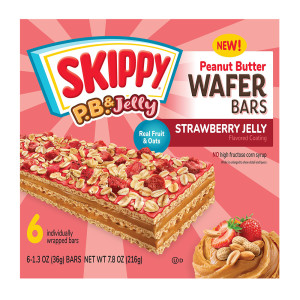 Skippy Peanut Butter & Strawberry Jelly 7.8 oz Box | Nassau Candy
