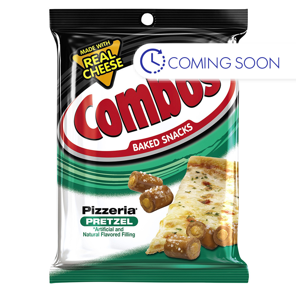 COMBOS PIZZERIA PRETZELS 6.3 OZ PEG BAG