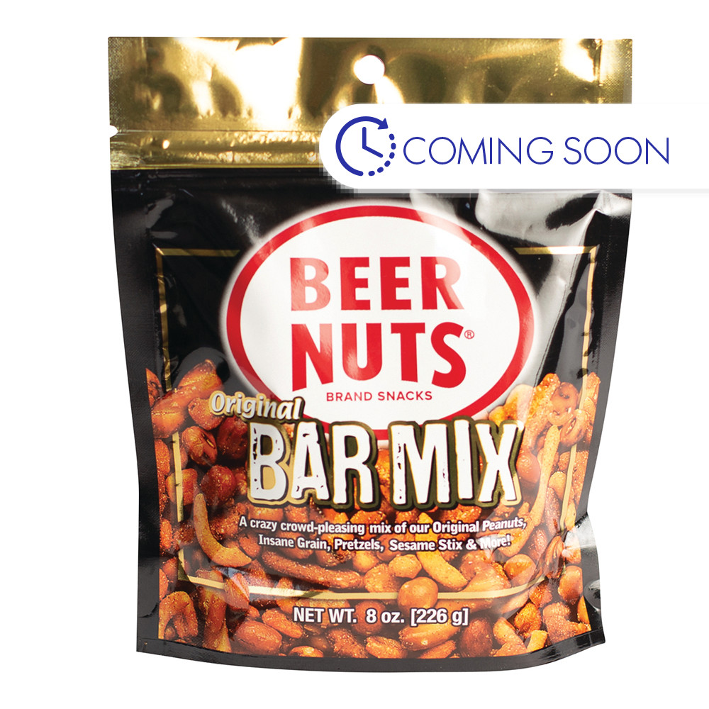 Beer Nuts Original Bar Mix 8 oz Pouch | Nassau Candy