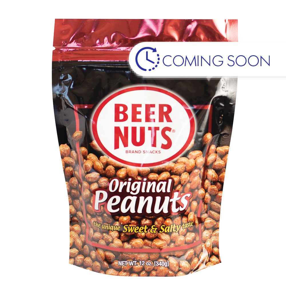 Beer Nuts Original Peanuts 12 oz Pouch | Nassau Candy