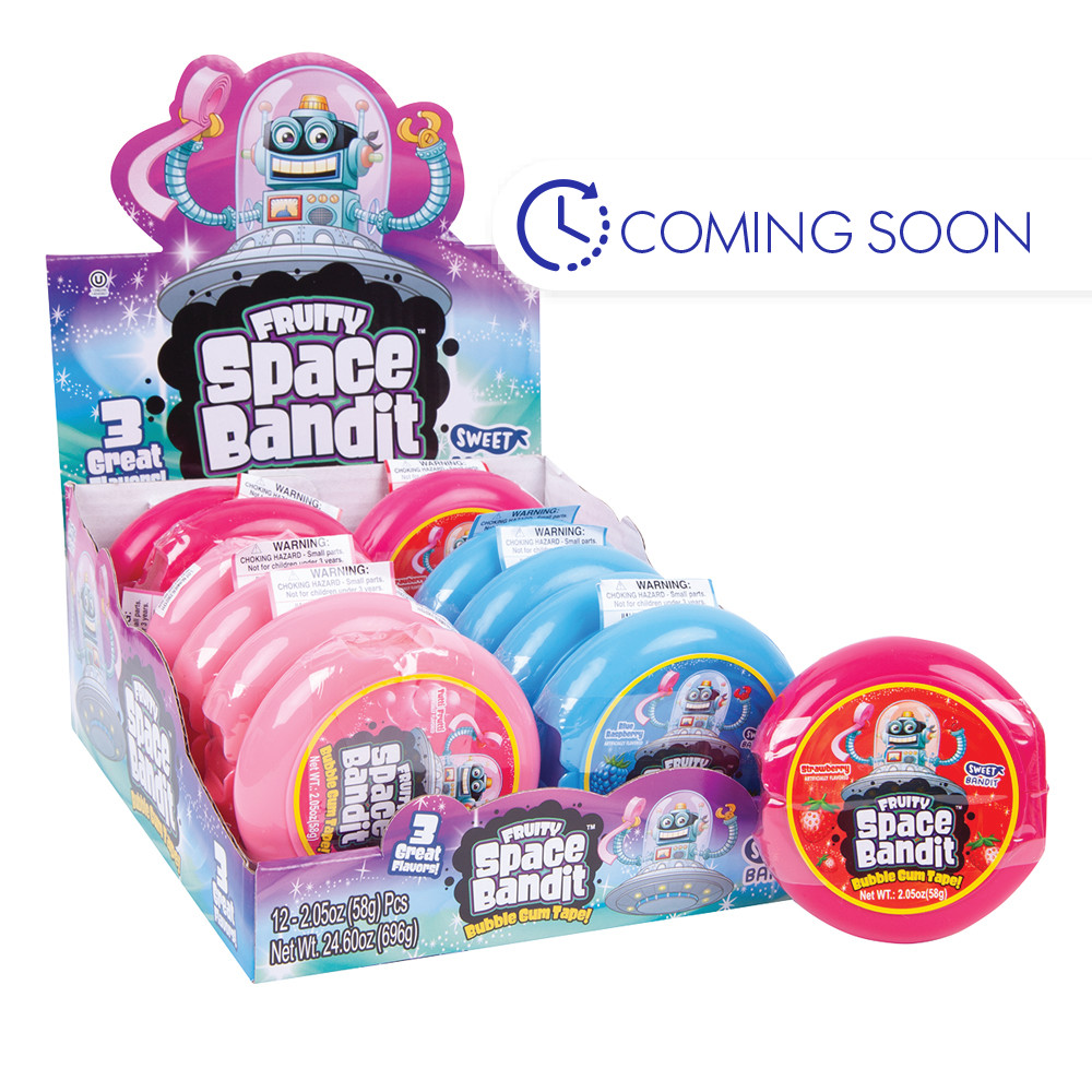 Space Bandit Tape Gum 2.05 oz | Nassau Candy