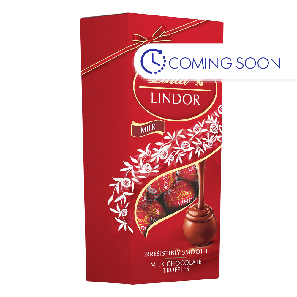 Lindt - Lindor Milk Truffle Cornet Box 8.4oz | Nassau Candy