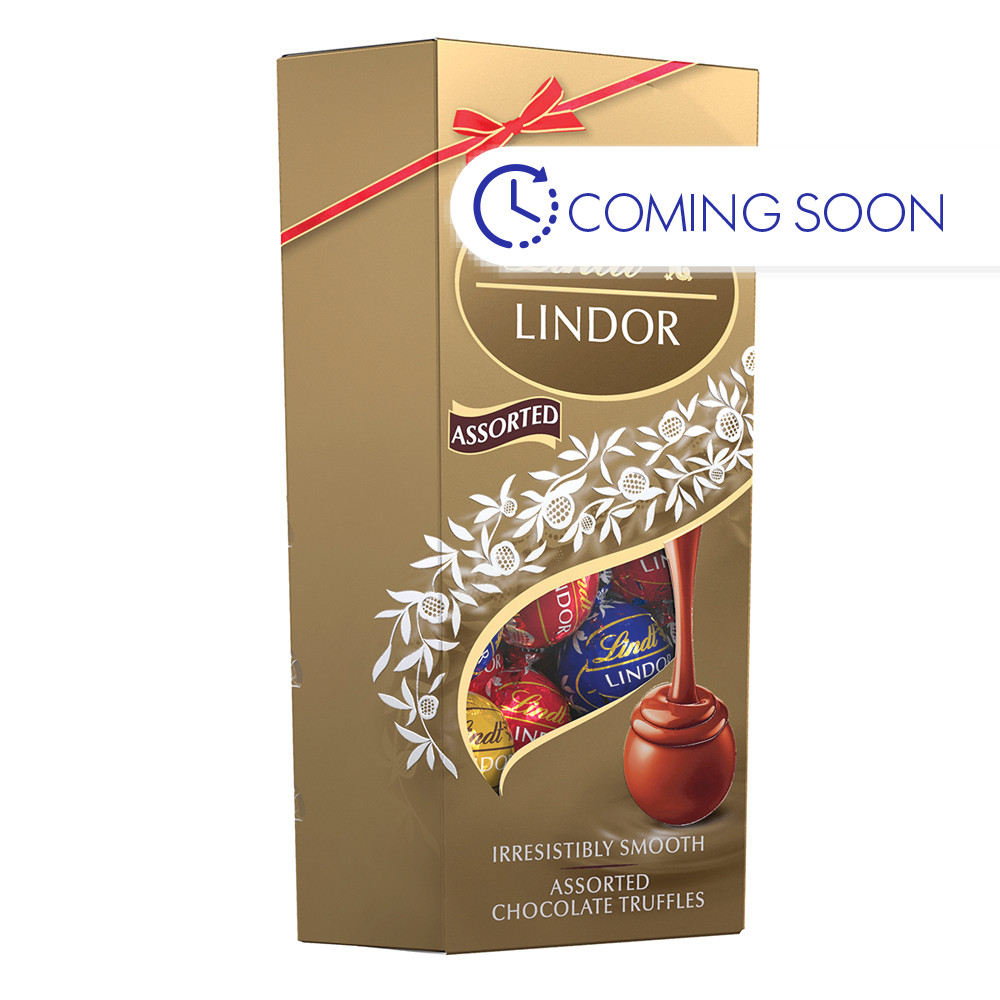 Lindt - Lindor Assorted Truffle Cornet Box 8.4oz | Nassau Candy