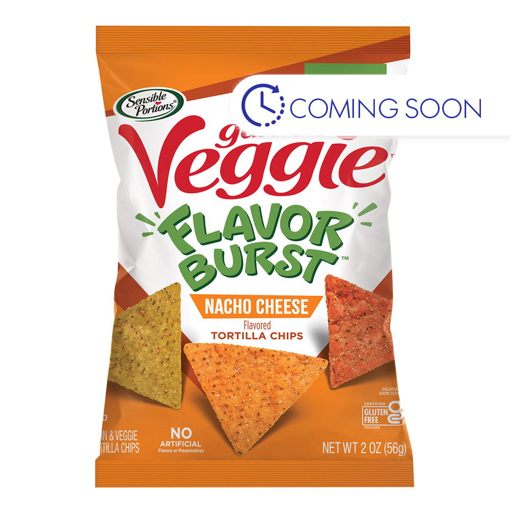 Sensible Portions Garden Veggie Nacho Cheese 2 oz Bag | Nassau Candy