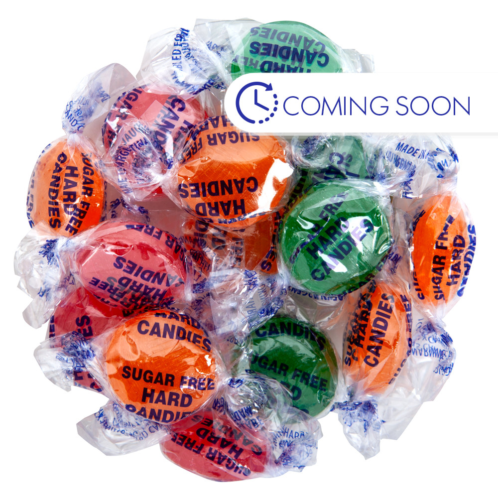 Sugar Free Assorted Fruit Disks 6 lb | Nassau Candy