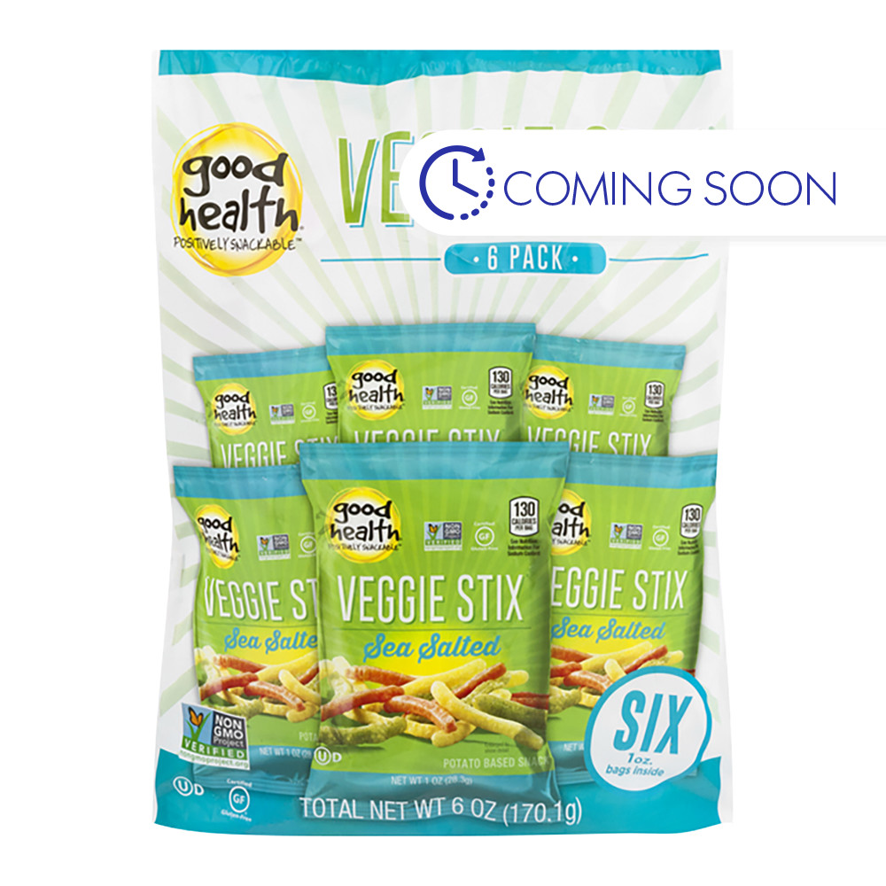Good Health - Veggie Stix Multipack(6ct) - 6oz | Nassau Candy