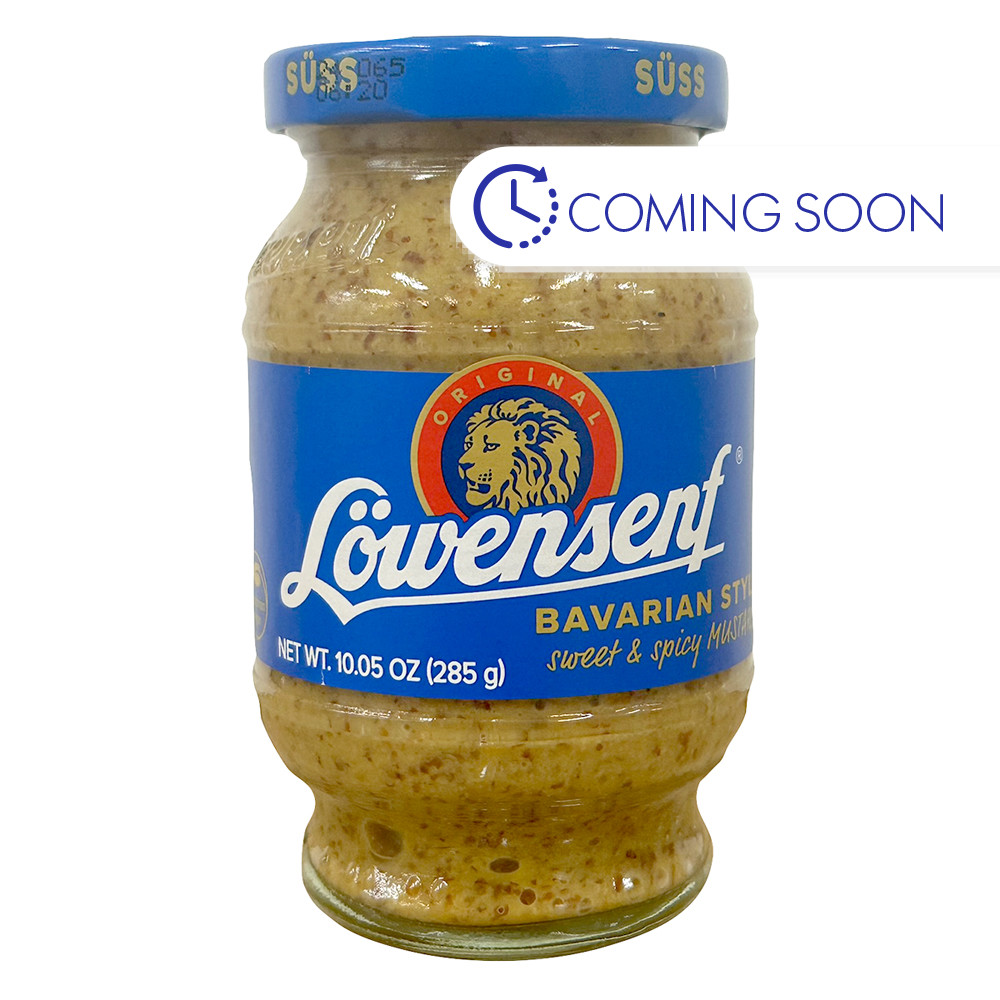 Lowensenf - Bavarian Style Sweet Mustrd - 10.05oz | Nassau Candy