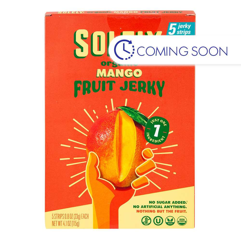 Solely - Organic Mango Fruit Multi(5ct) - 4.1oz | Nassau Candy