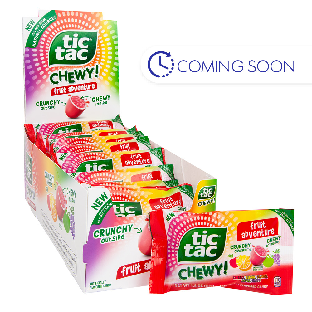 Tic Tac Chewy Sweet Adventure 18oz Nassau Candy