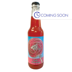 WHIRLY POP SWEET STRAWBERRY SODA 12 OZ BOTTLE