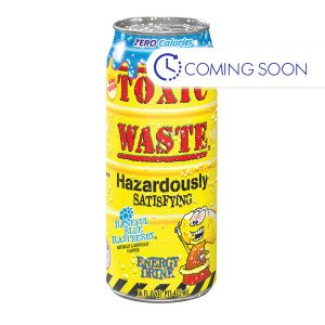 Toxic Waste Baneful Blue Raspberry Energy Drink 16 oz | Nassau Candy