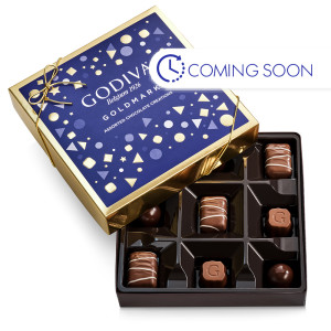 Godiva Goldmark 9 Piece Chocolate Gift Box 3.8 oz | Nassau Candy