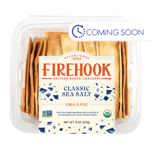 Firehook Crackers - Sea Salt - 8oz | Nassau Candy