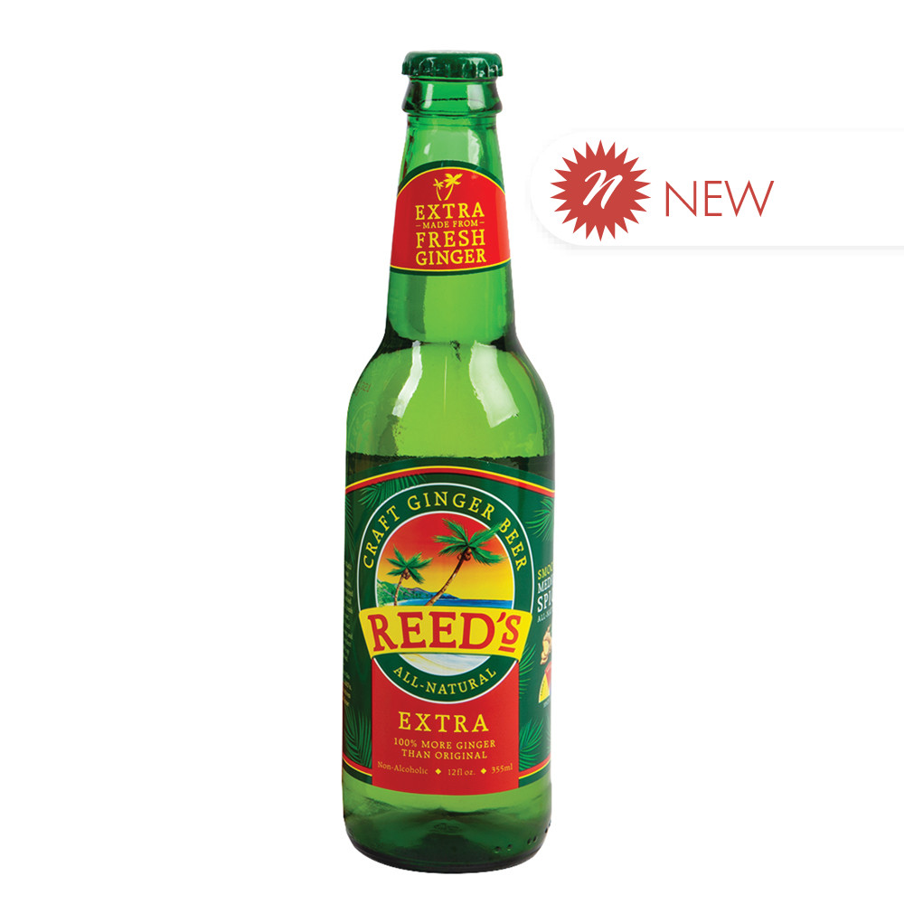 REED'S EXTRA GINGER BREW 12 OZ BOTTLE