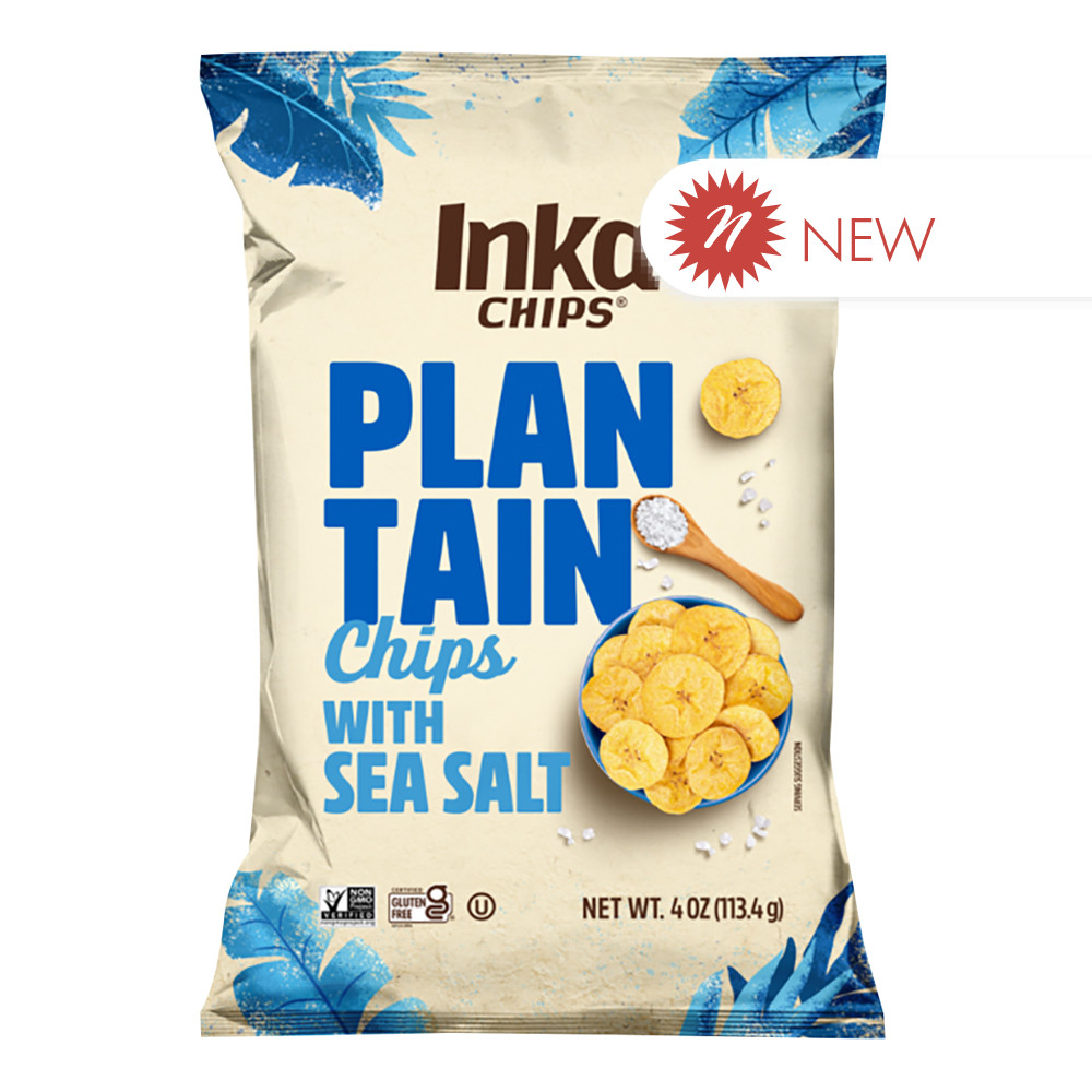 INKA ORIGINAL PLANTAIN CHIPS 4 OZ POUCH
