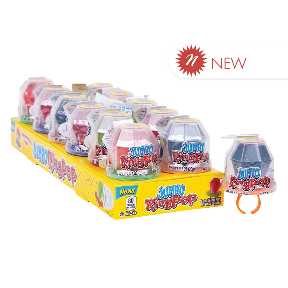 Ring Pop Jumbo 0.7 oz | Nassau Candy