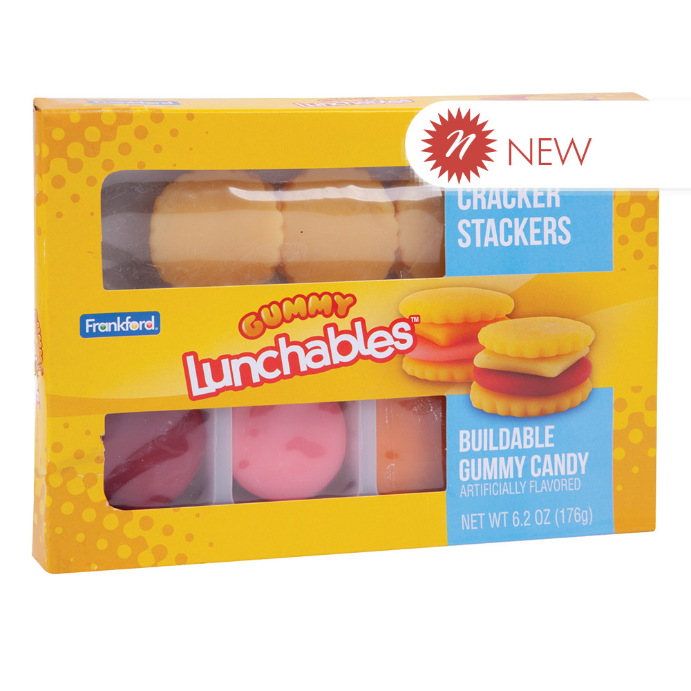 Lunchables Gummy Cracker Stackers 6.2 oz Box | Nassau Candy