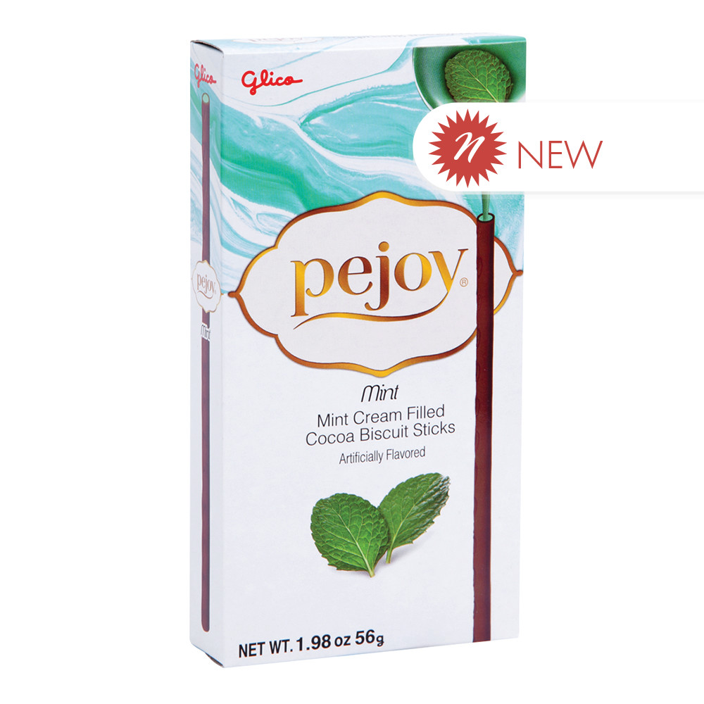 Pocky Pejoy Mint Cookie Sticks 1.98 oz | Nassau Candy