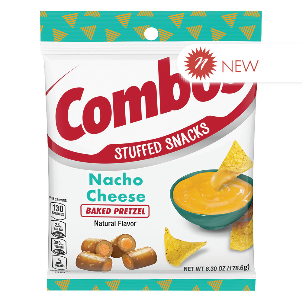 Combos Nacho Cheese 6.3 oz Peg Bag | Nassau Candy