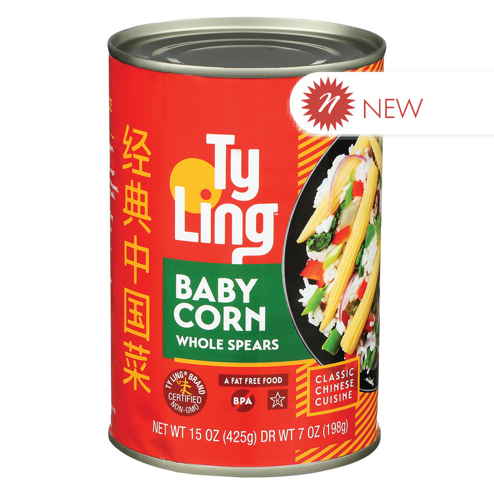 Ty Ling Baby Corn Tin 15 oz Can| Nassau Candy
