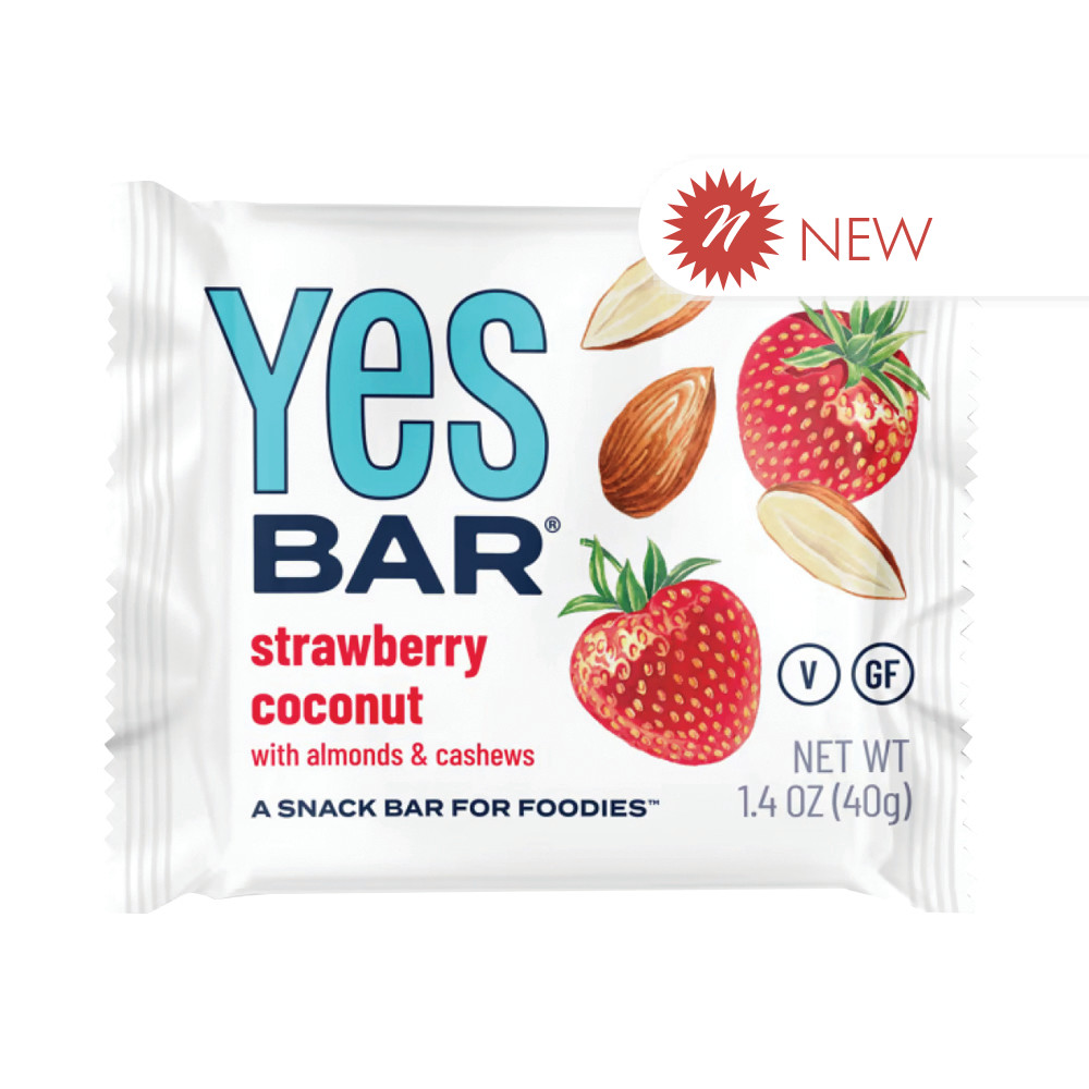 Yes Bar Strawberry Coconut 1.4 oz | Nassau Candy