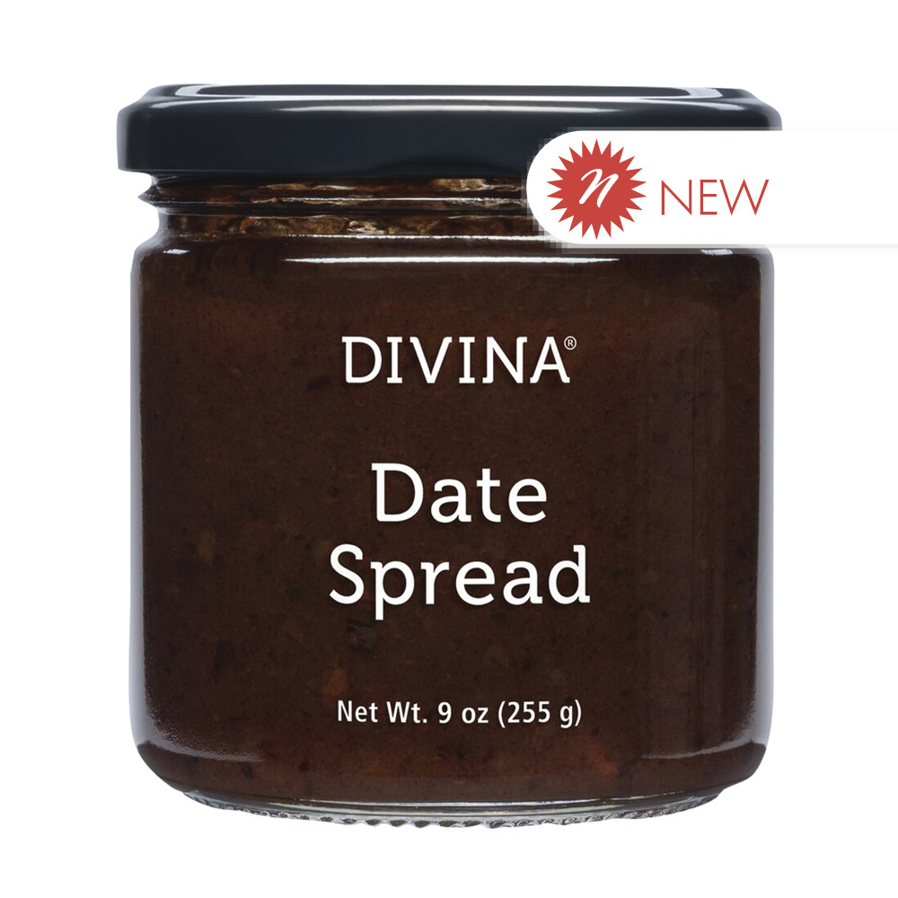 Divina Date Spread 9 oz Jar | Nassau Candy
