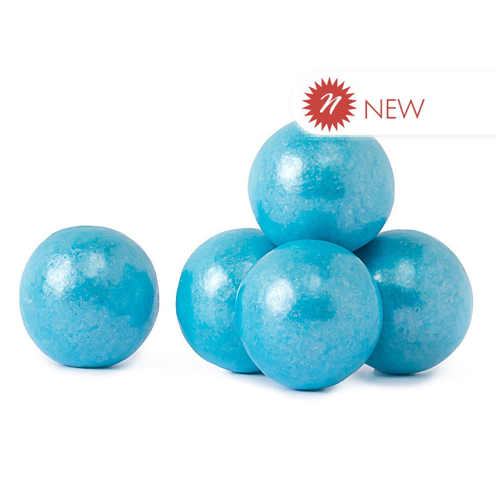 Clever Candy Shimmer Powder Blue Gumballs | Nassau Candy