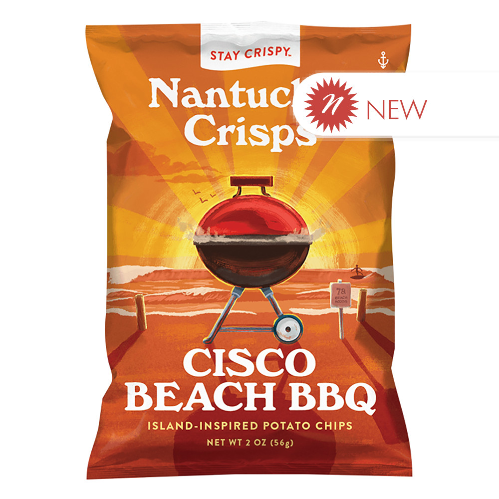 Nantucket Crisps Cisco Beach BBQ 2 oz Bag | Nassau Candy