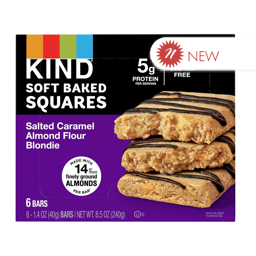 Kind Salted Caramel Almond Flour Blondie | Nassau Candy