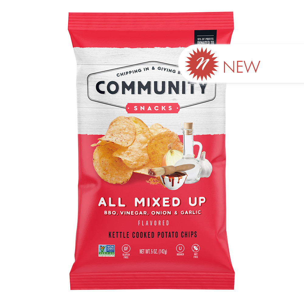 Community Snacks All Mixed Up Chips 5 oz Bag | Nassau Candy