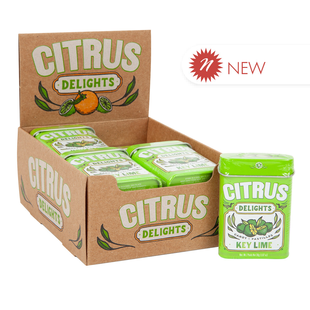 Citrus Delights Key Lime 12 Count | Nassau Candy